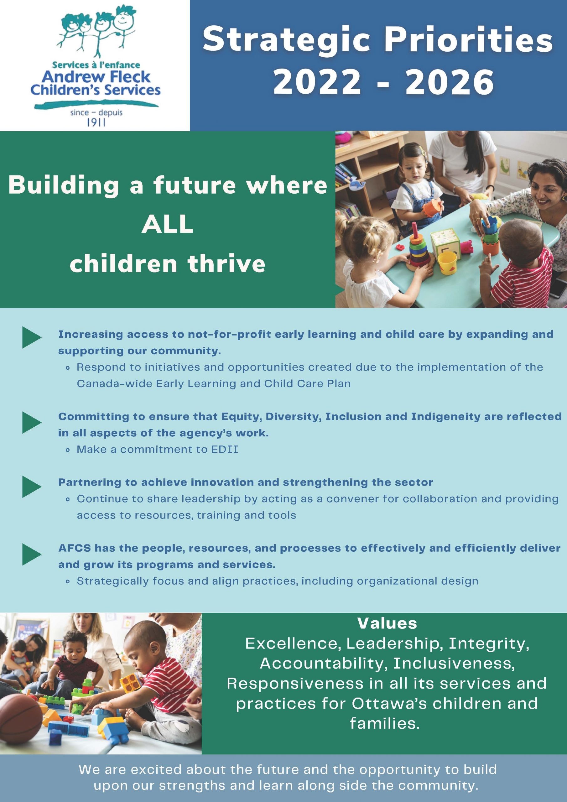 Strategic Plan │ Andrew Fleck Children’s Services